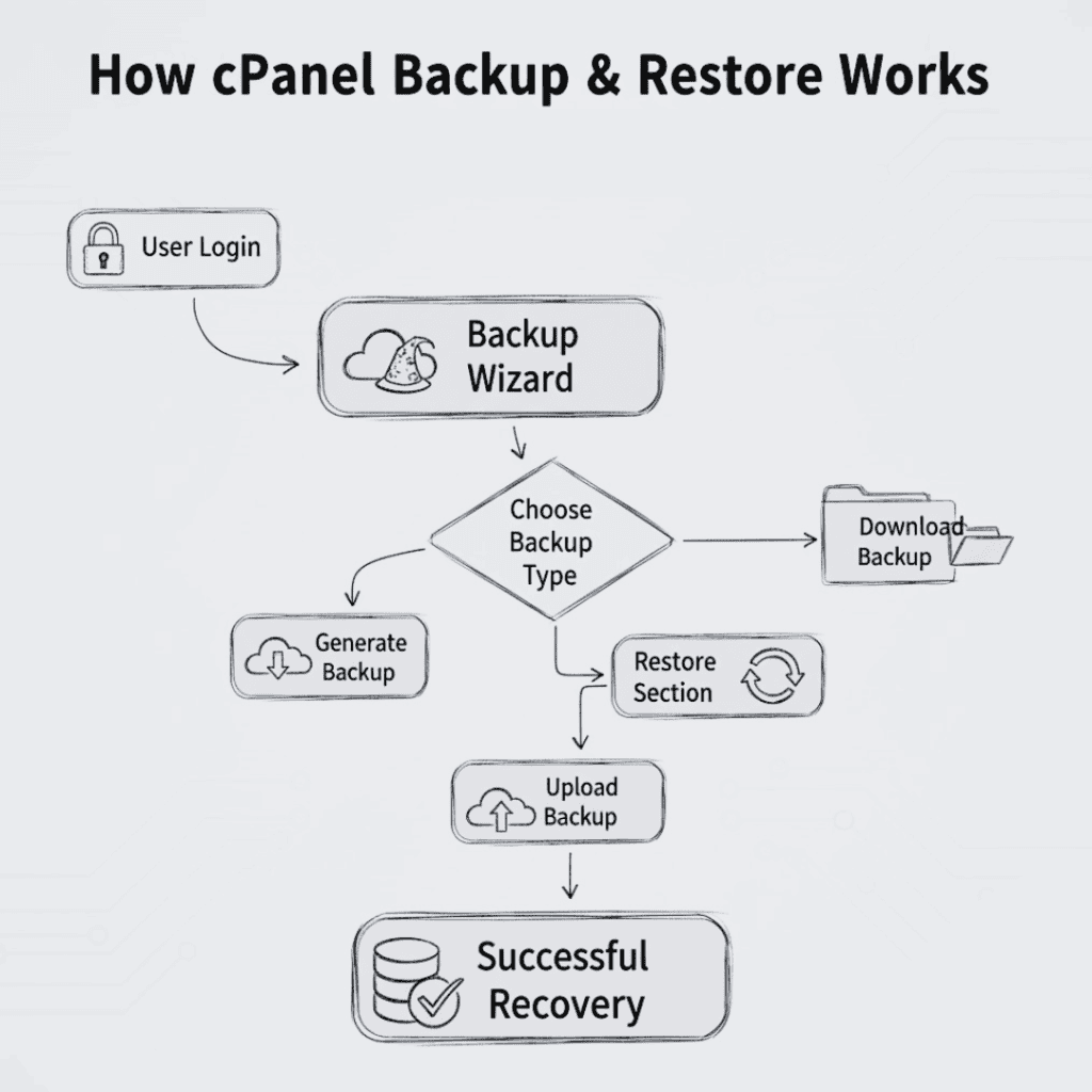 How to Use cPanel’s Backup & Restore Features (Complete Guide)