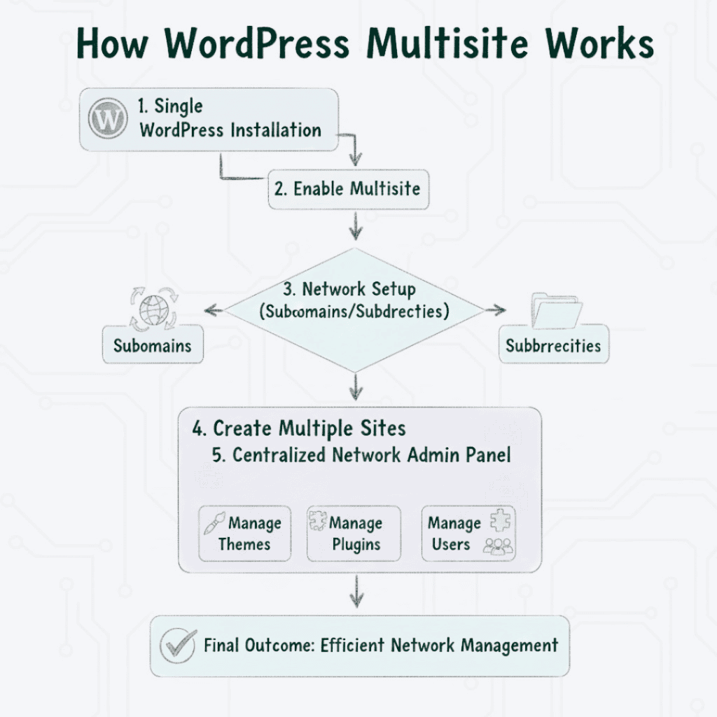 WordPress Multisite — What It Means & How to Set It Up