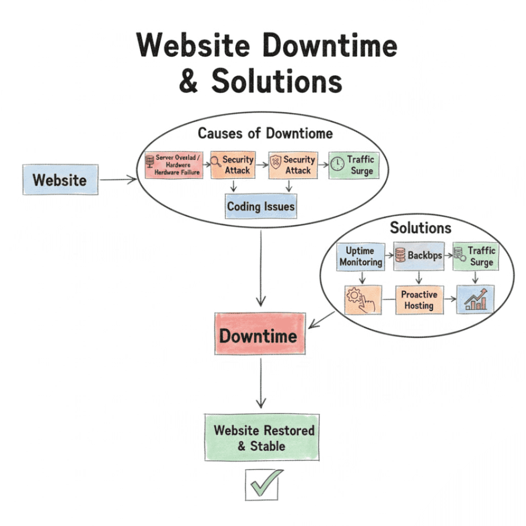 How to Reduce Website Downtime with Reliable Web Hosting