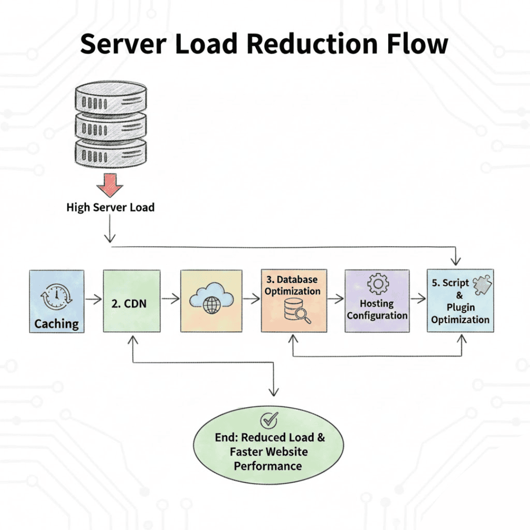 How to Reduce Server Load Using Web Hosting Best Practices