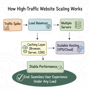 Web Hosting for High-Traffic Websites: How to Scale Safely